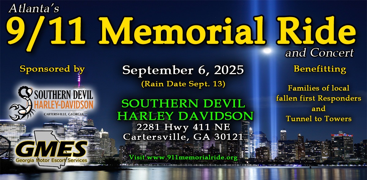 2022 9/11 Memorial Ride Videos - Atlanta 911 Memorial Ride